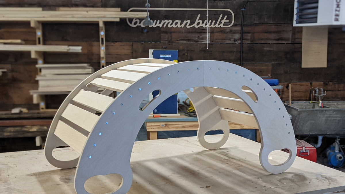 Pikler + Rocker + Slide Bundle – BowmanBuilt